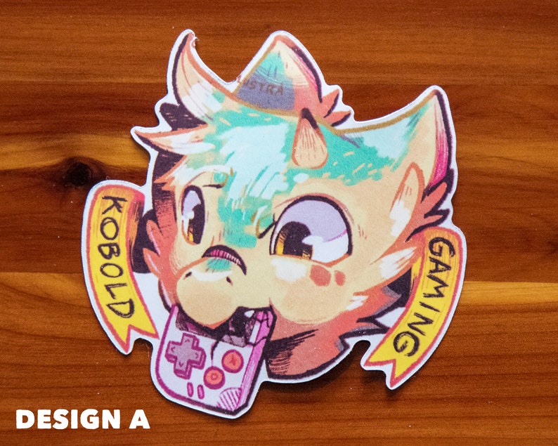 Kobold Stickers - 3 Inch - Laptop Decal, Notebook, Scrapbooking ...