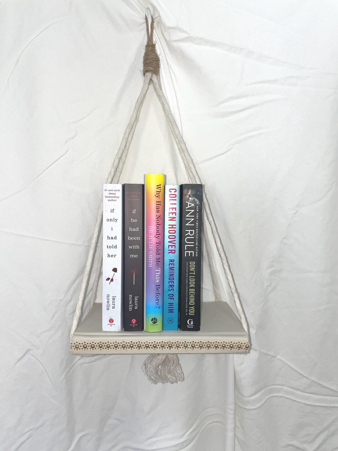 Hanging Bookshelf - Etsy