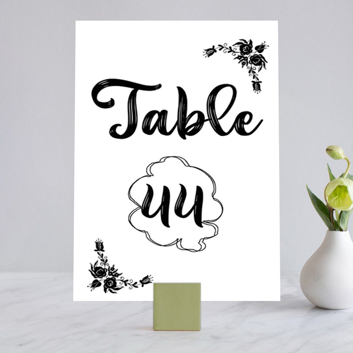 Printable Digital Table Numbers,wooow From 1 to 50 - Etsy