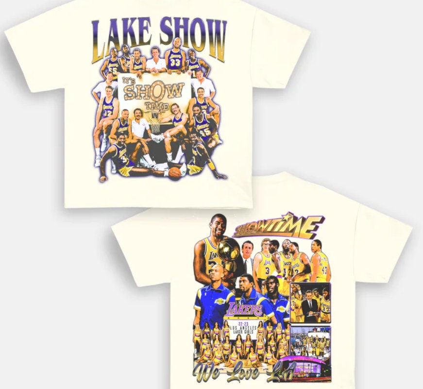 Lakeshow Vintage Shirt, It's Show Time Retro 90s Shirt sold by Max ...