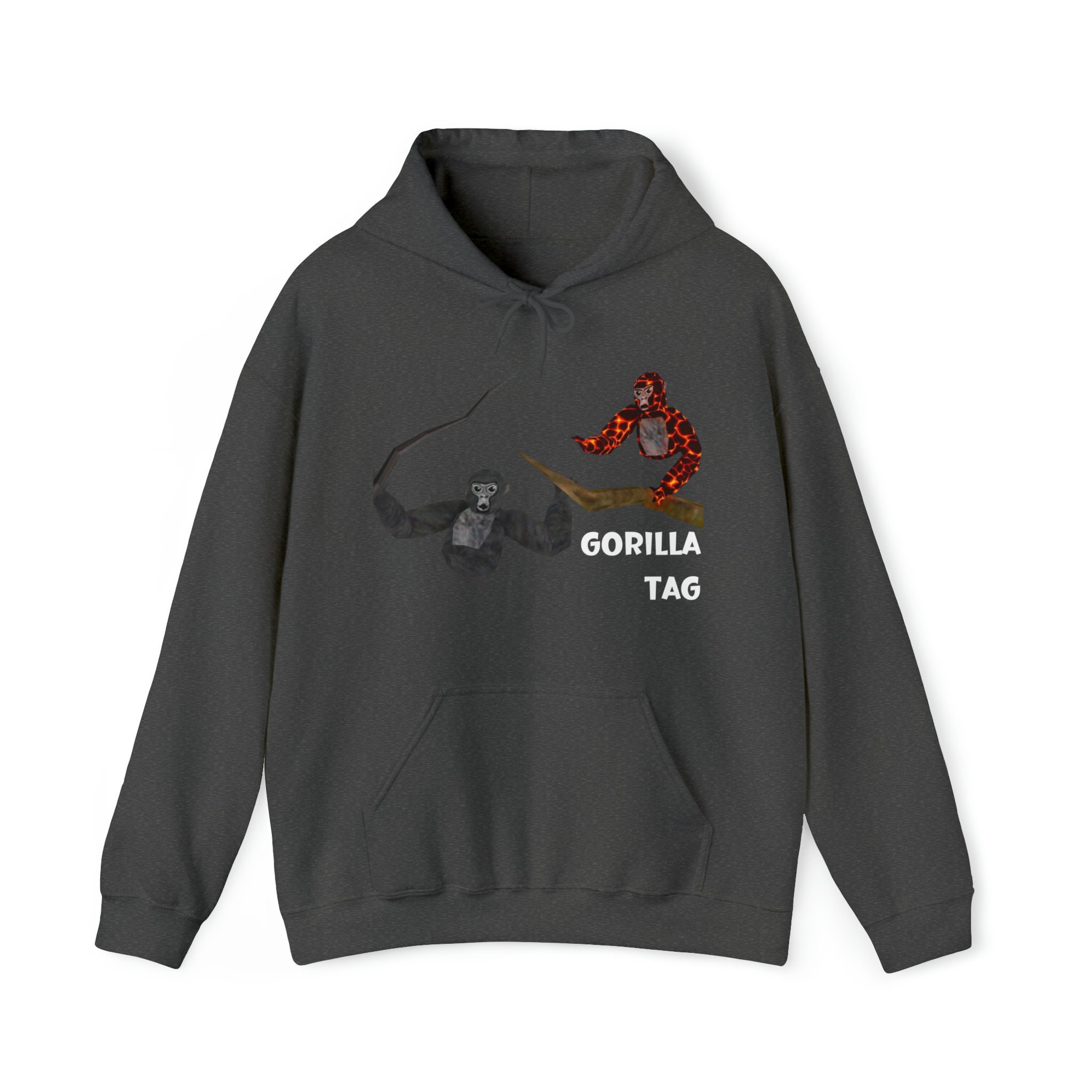 Gorilla Tag Hoodie, Gorilla Animal Shirt, Adult Tag Hoodie, Video Game ...