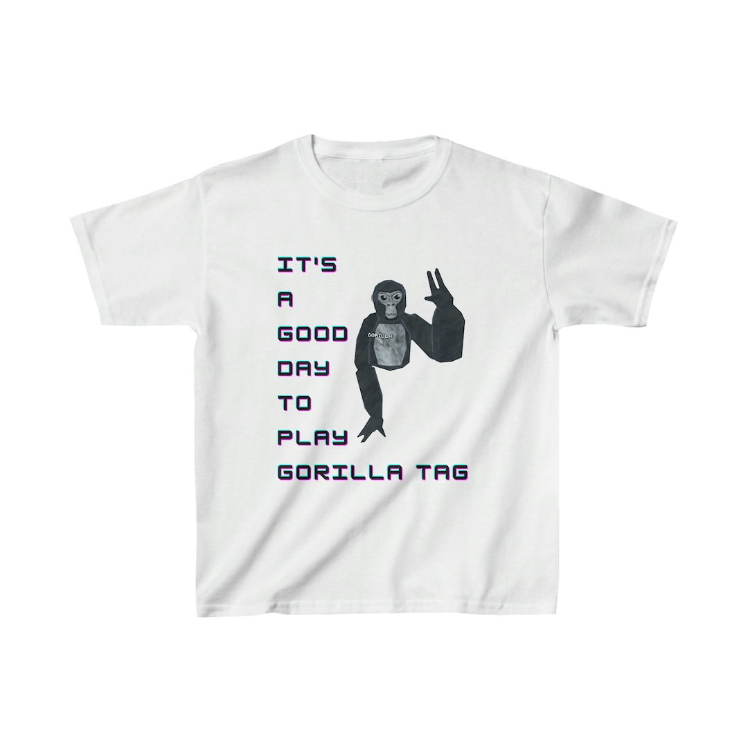 Gorilla Tag Shirt, Gorilla Animal Shirt, Youth Tag Shirt, Video Game ...
