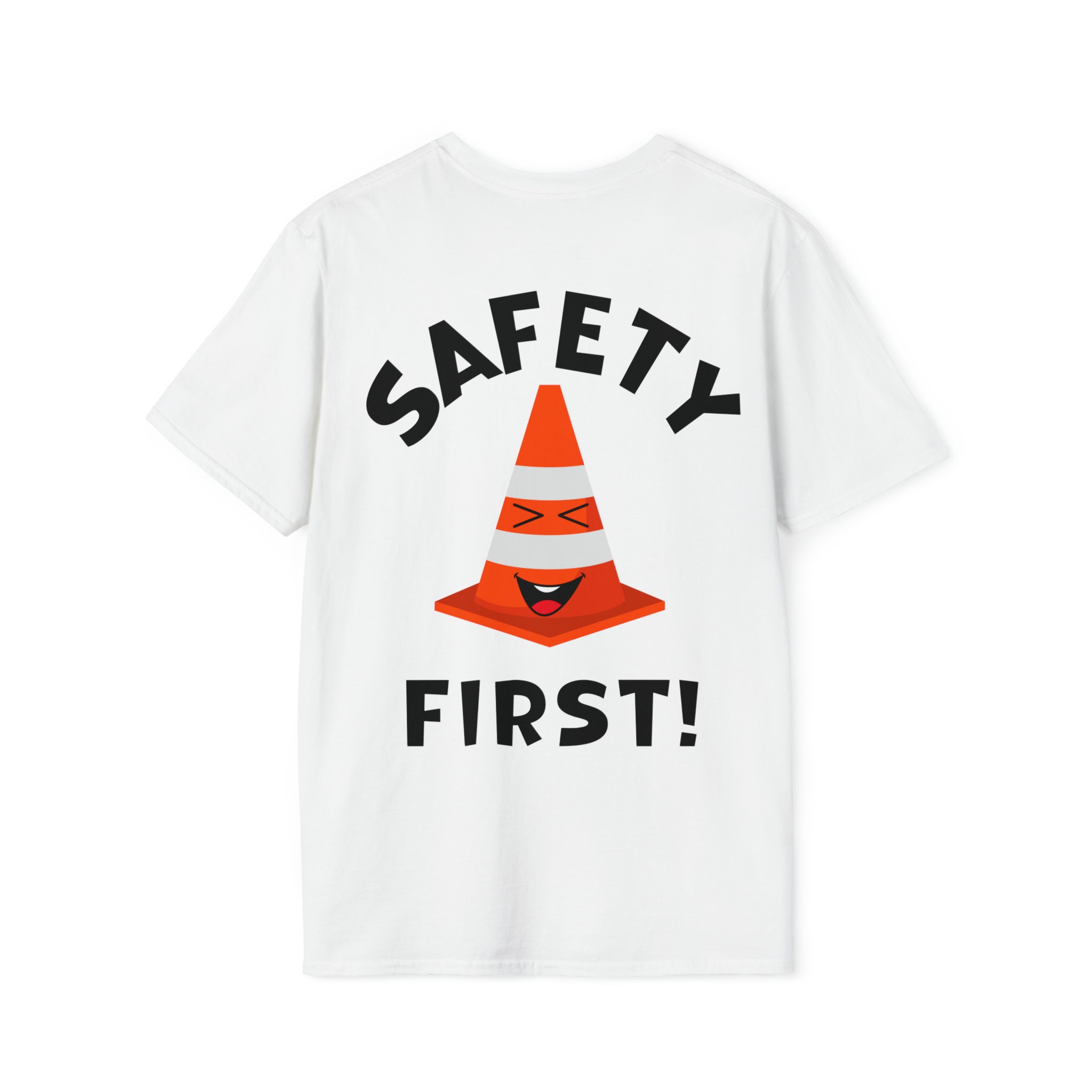 Safety First Shirt, Safety Cone Shirt, Funny Safety Shirt - Etsy