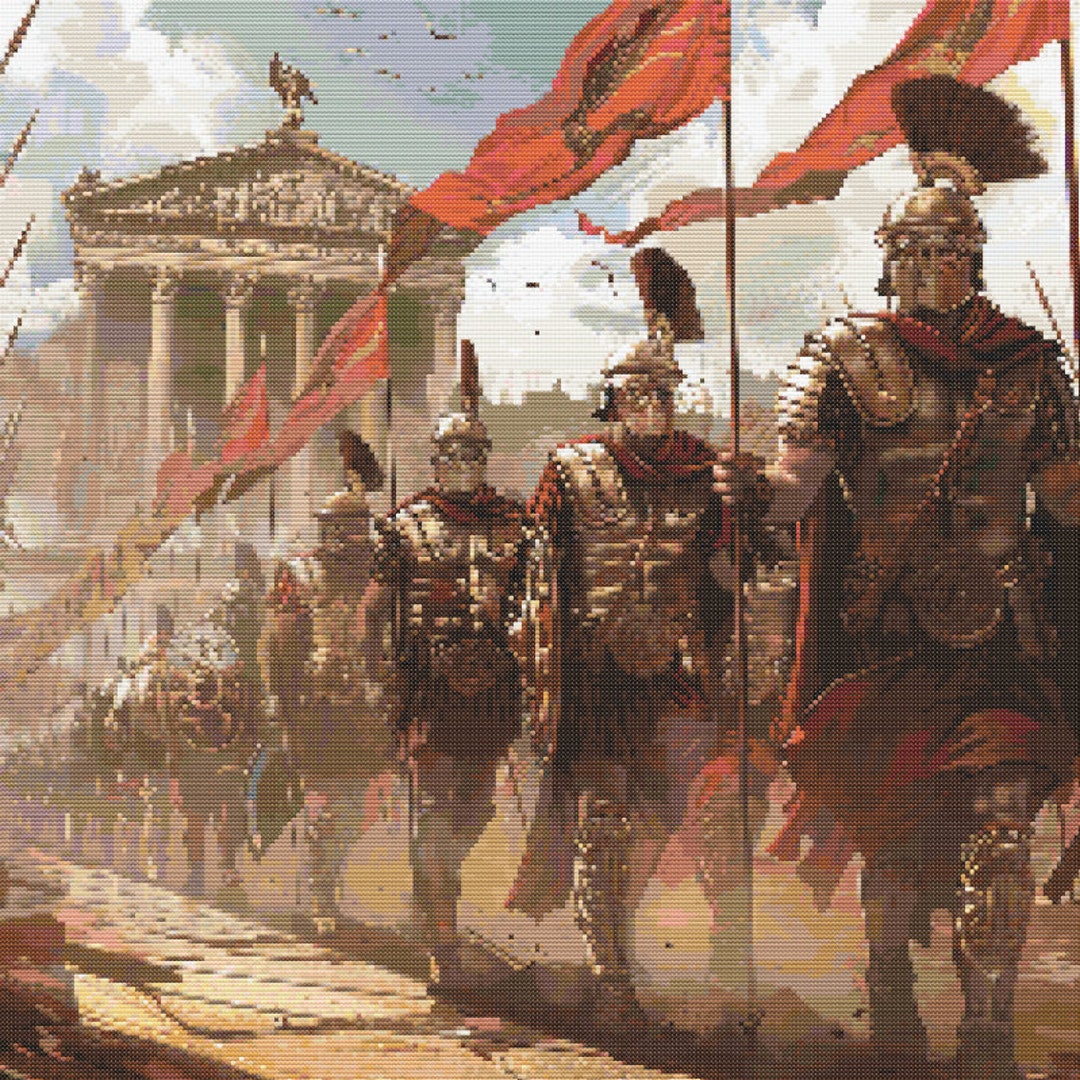 Roman Legions Scene 6 Cross-stitch Pattern Digital Download - Etsy