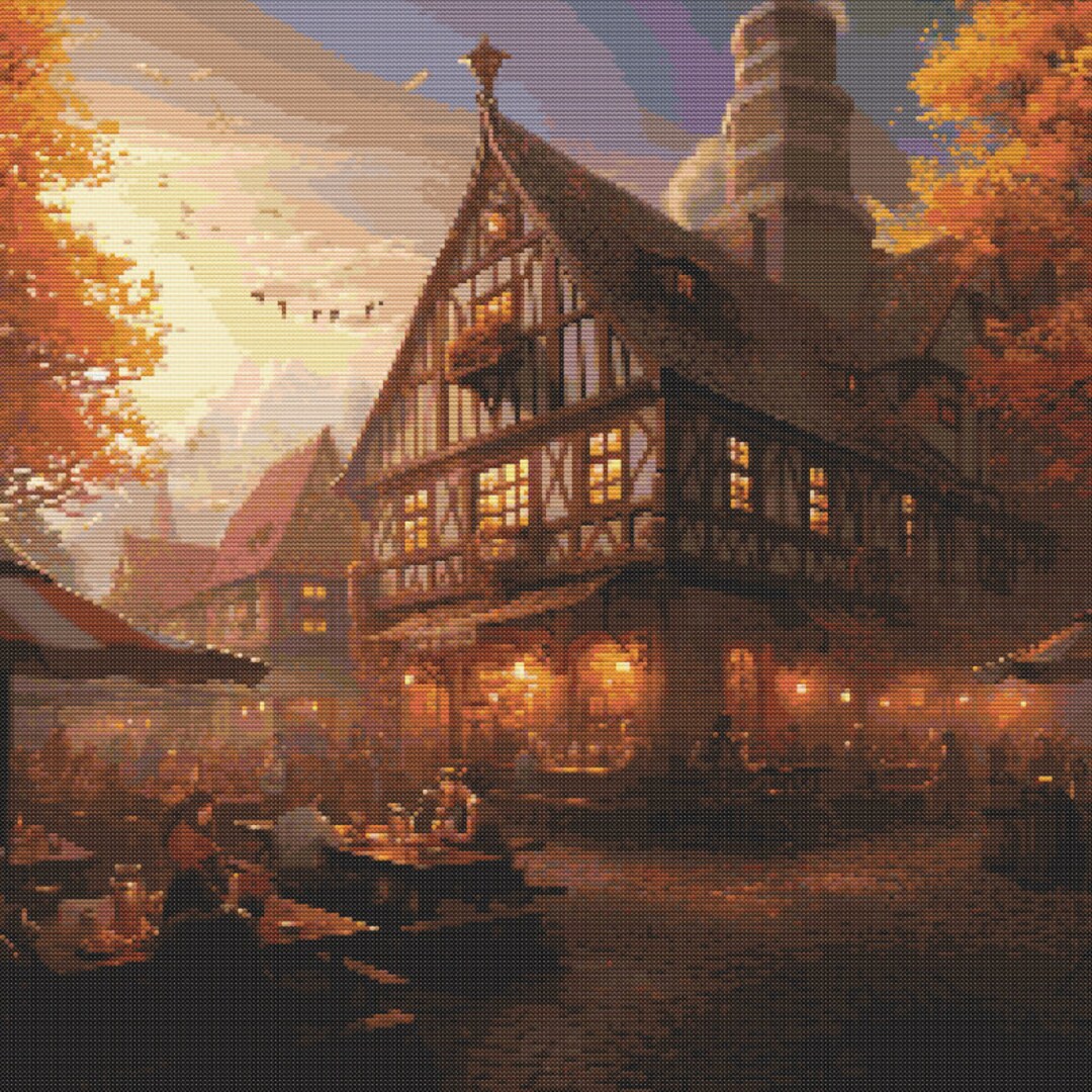 German Pub Oktoberfest 2 Cross-stitch Pattern Digital Download - Etsy