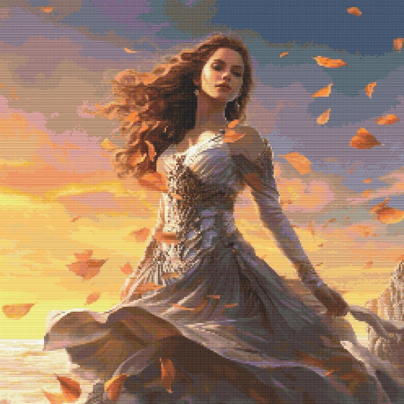 Aphrodite Scene 5 Cross-stitch Pattern Digital Download - Etsy