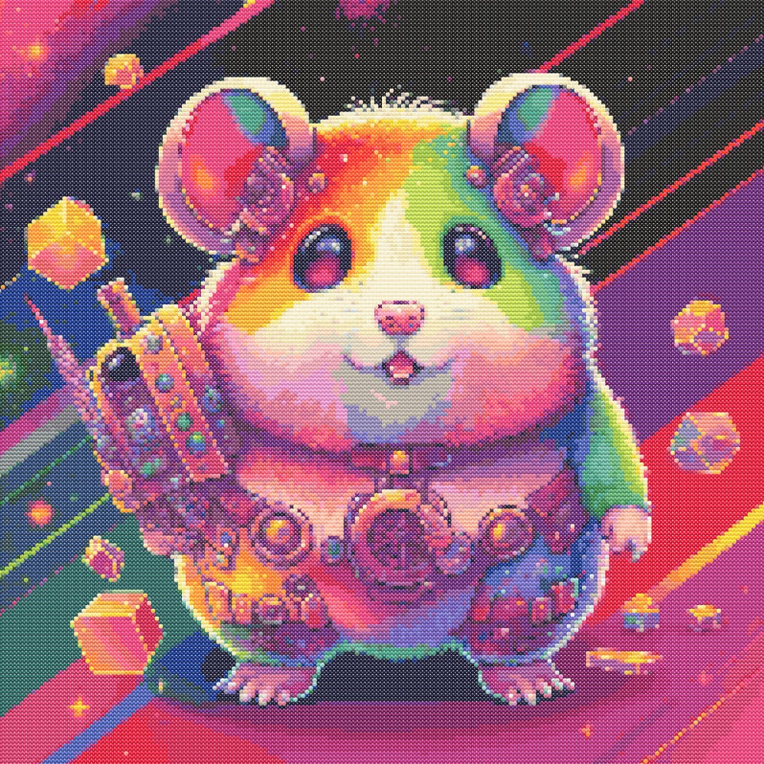 Robot Hamster 2 Cross-stitch Pattern Digital Download - Etsy
