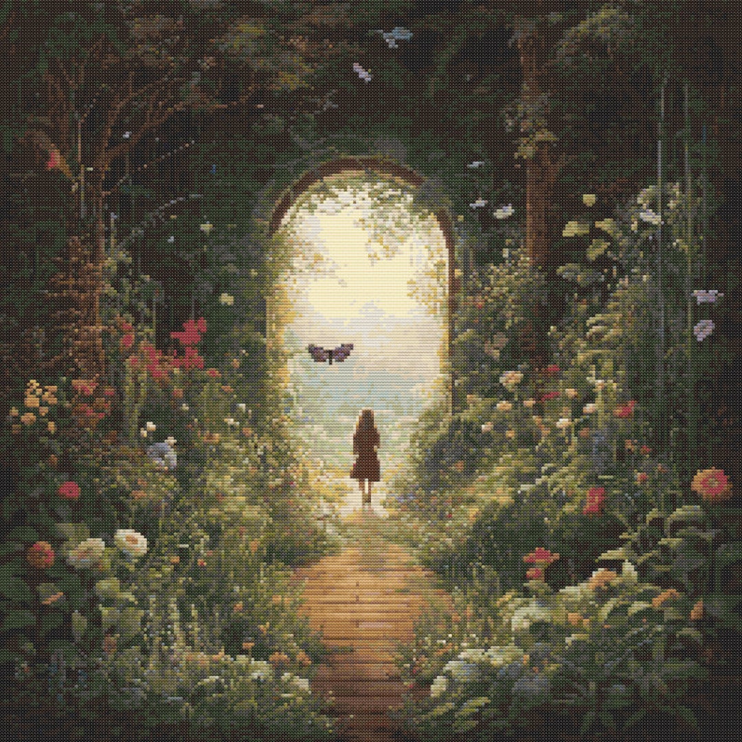 Secret Garden 2 Cross-stitch Pattern Digital Download - Etsy