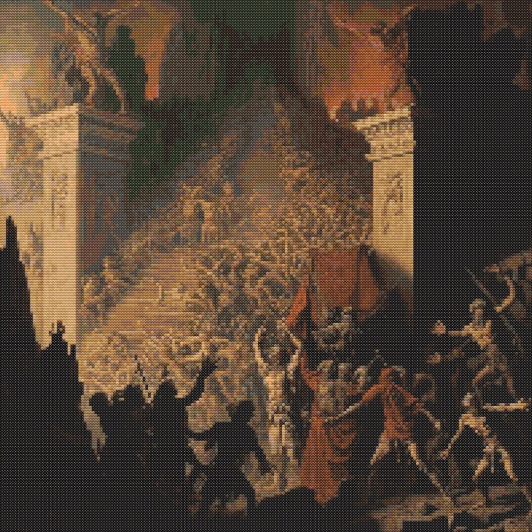 Dante's Inferno 2 Cross-stitch Pattern Digital Download - Etsy