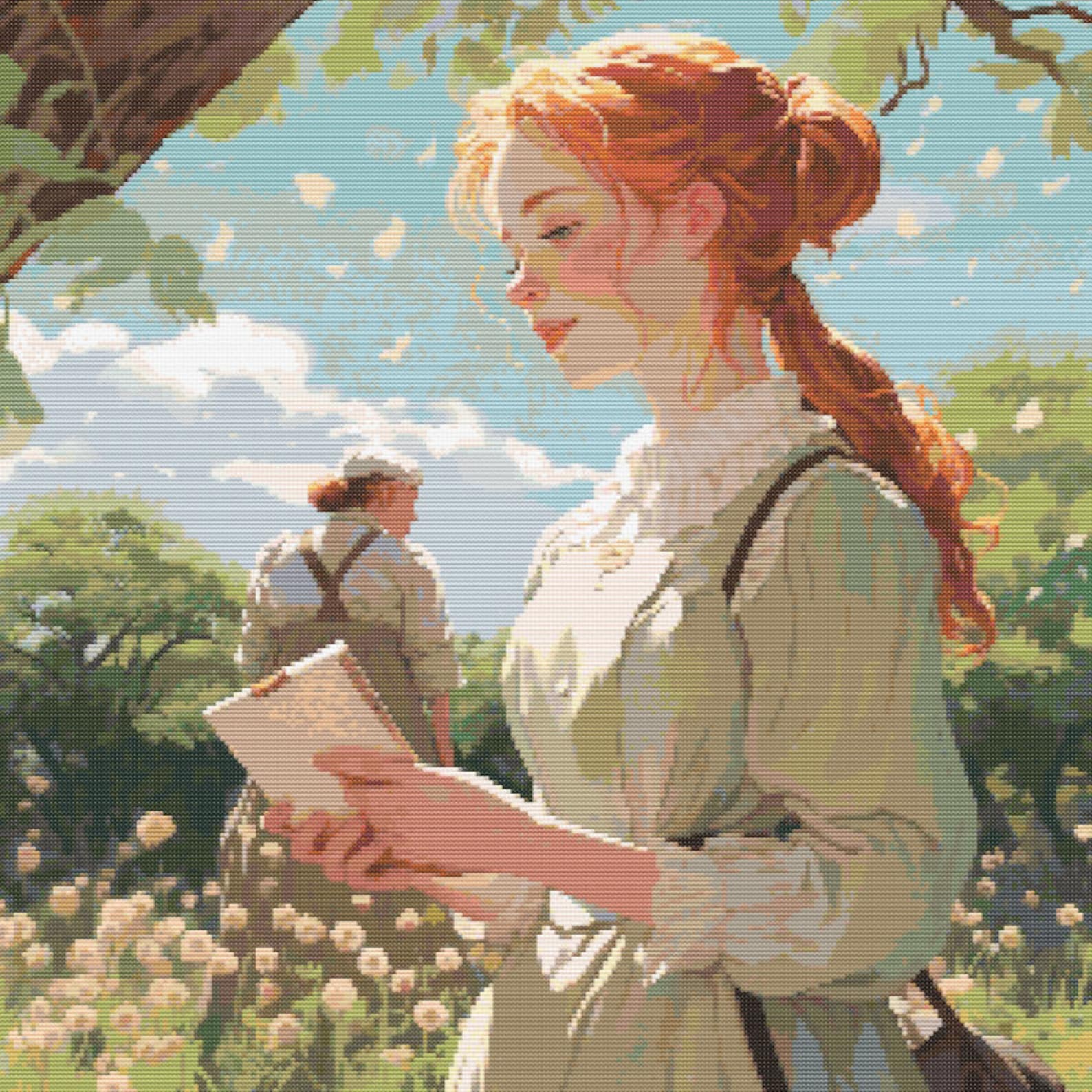 Anne and Marilla Cross-stitch Pattern Digital Download - Etsy