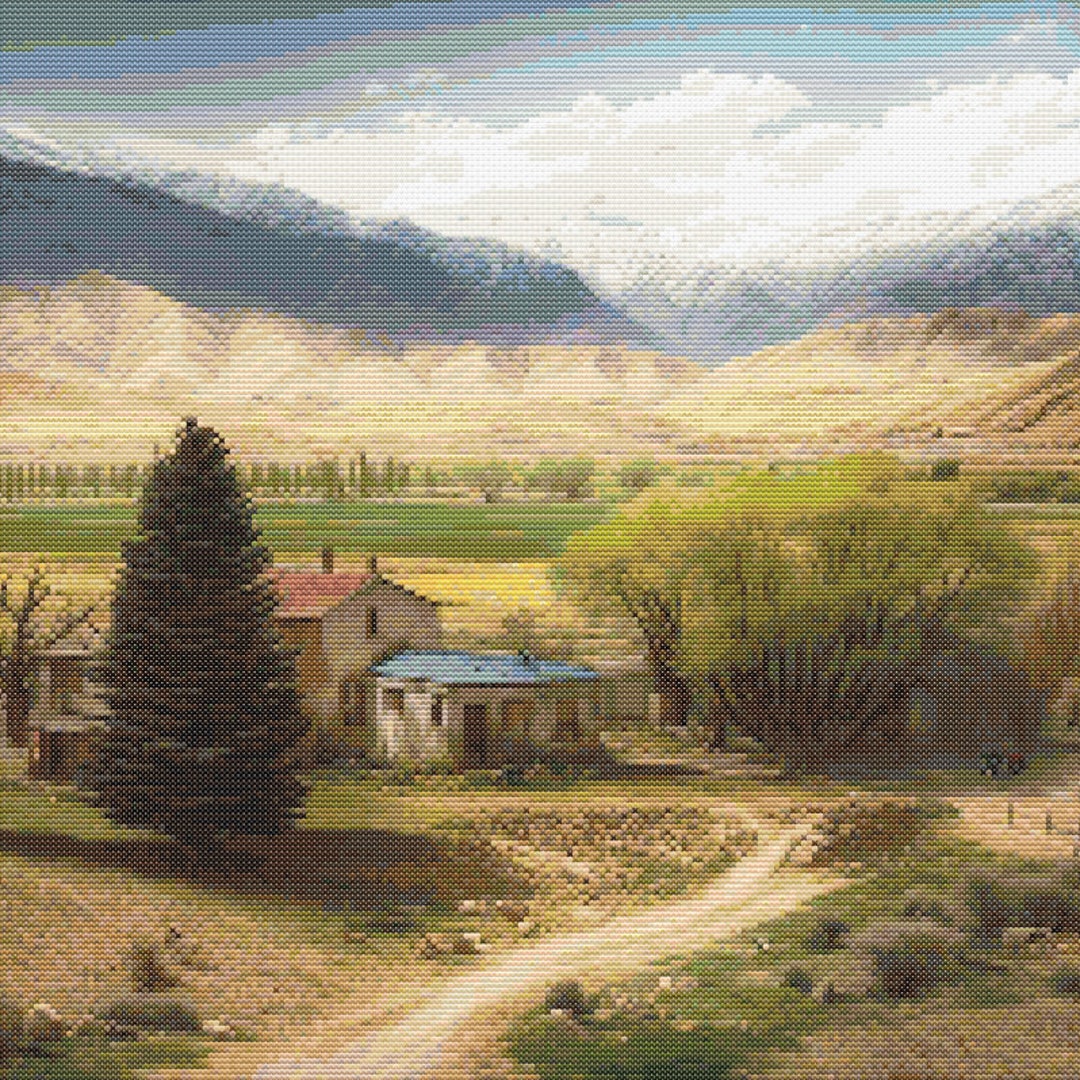 Iranian Countryside 2 Cross-stitch Pattern Digital Download - Etsy