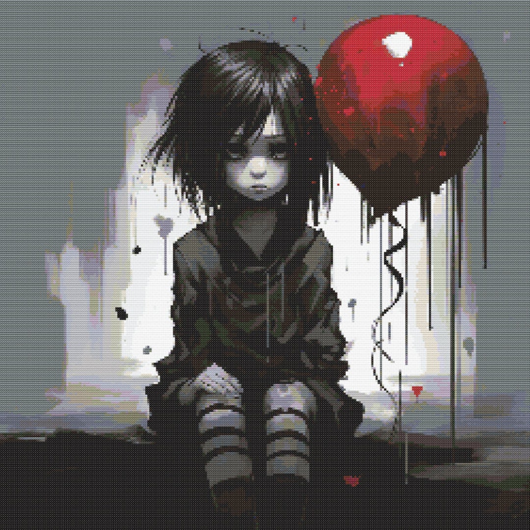 Emo Angst 6 Cross-stitch Pattern Digital Download - Etsy