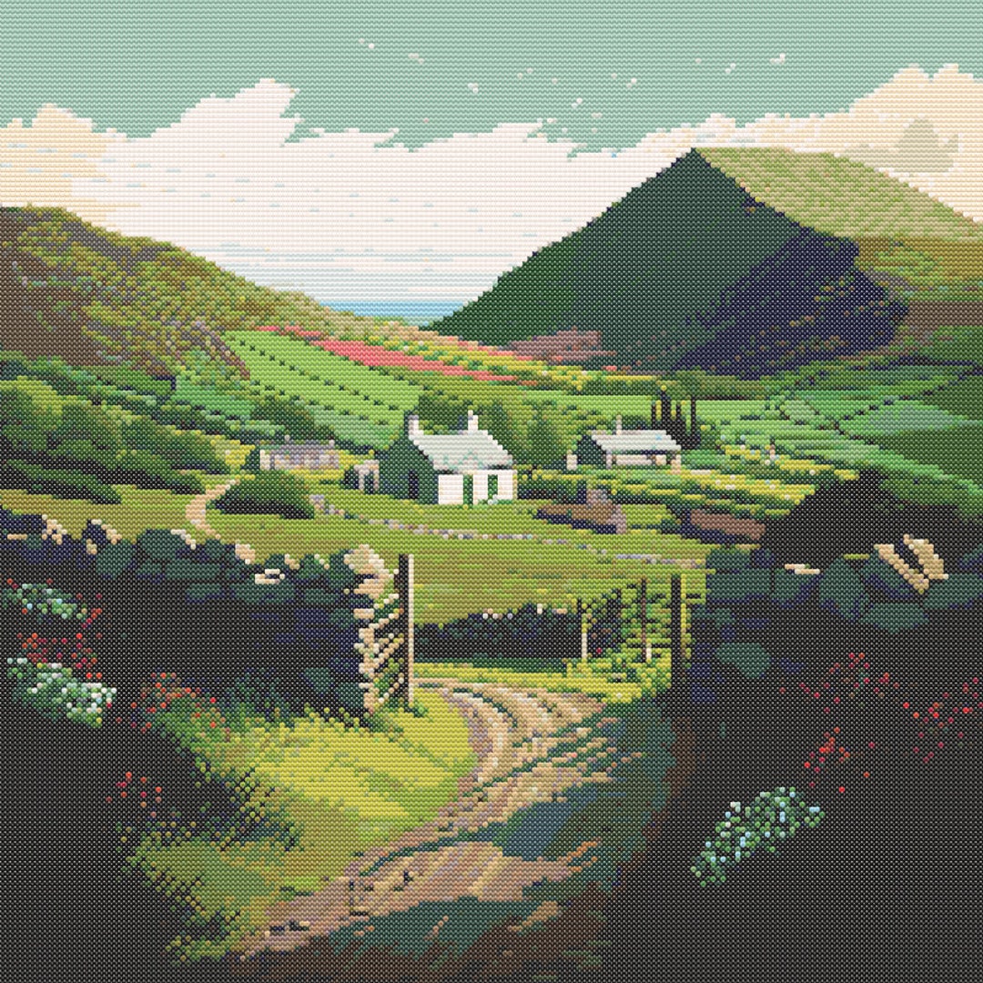 Irish Countryside 3 Cross-stitch Pattern Digital Download - Etsy