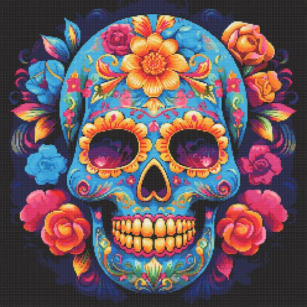 Cross Stitch Mexico - Etsy