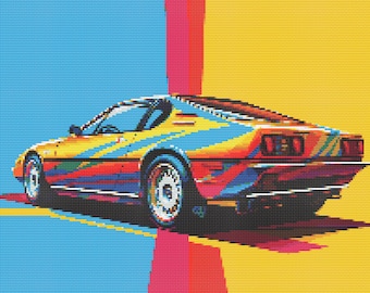 CHEVROLET 1957 Cross Stitch Pattern No.311 (Download Now) - Etsy