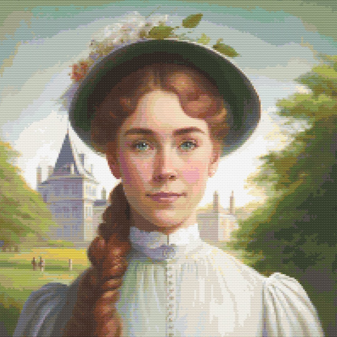 Elegant Anne of Green Gables Cross-stitch Pattern Digital Download - Etsy
