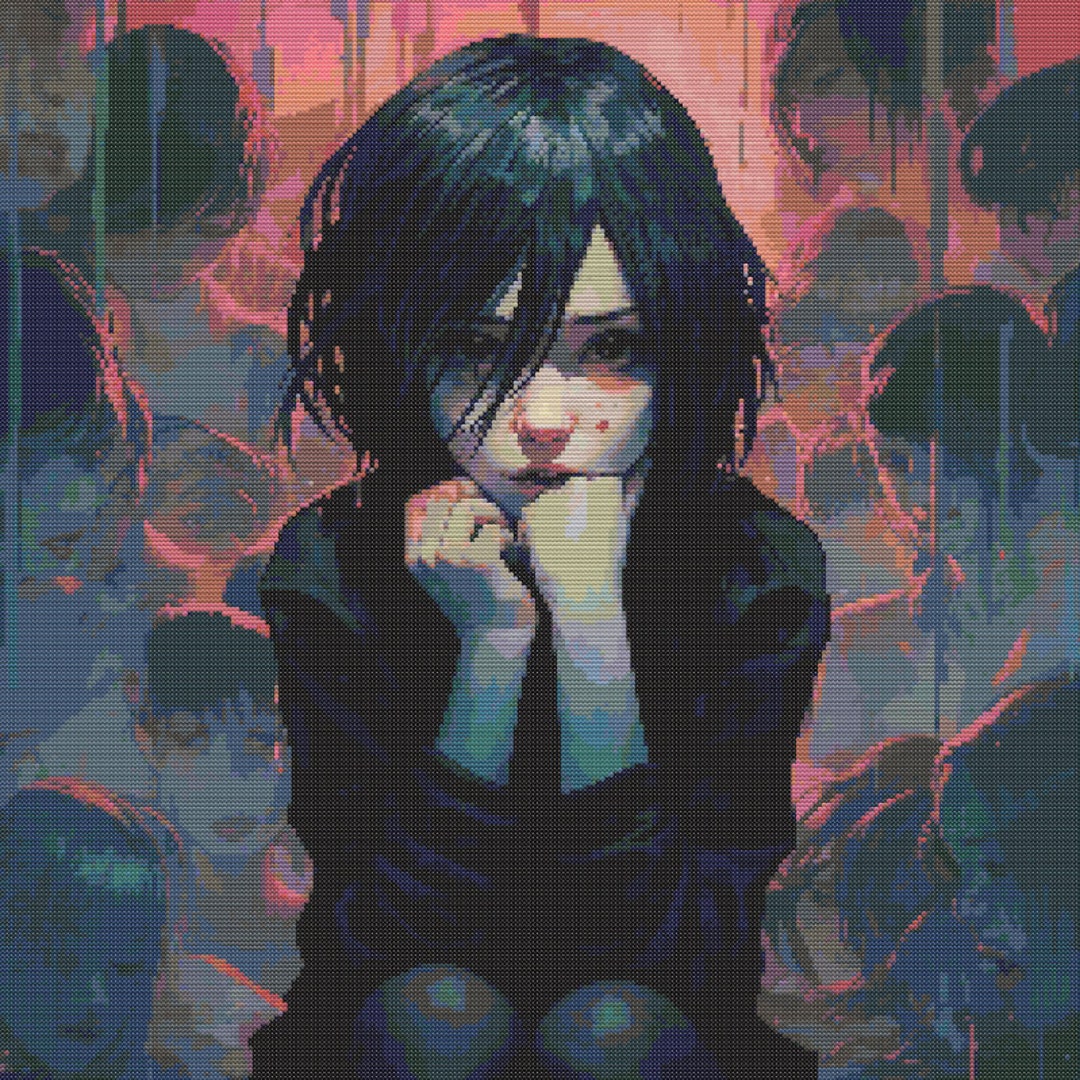 Emo Angst 8 Cross-stitch Pattern Digital Download - Etsy