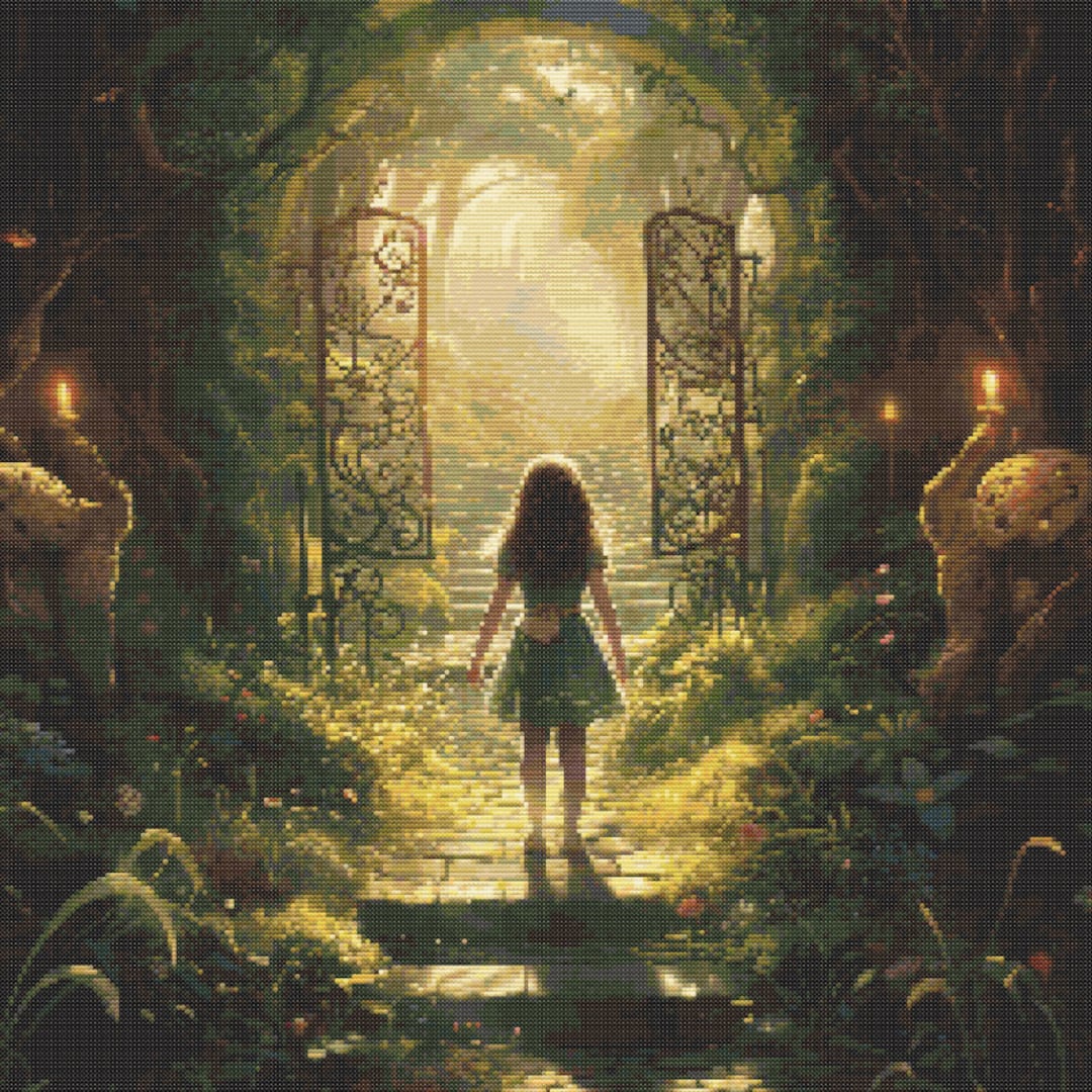 Secret Garden 4 Cross-stitch Pattern Digital Download - Etsy