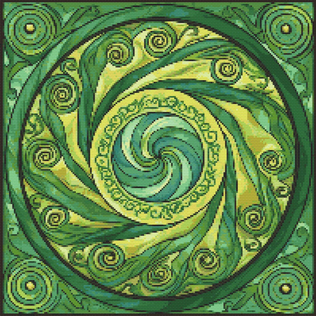 Abstract Celtic Design 3 Cross-stitch Pattern Digital Download - Etsy