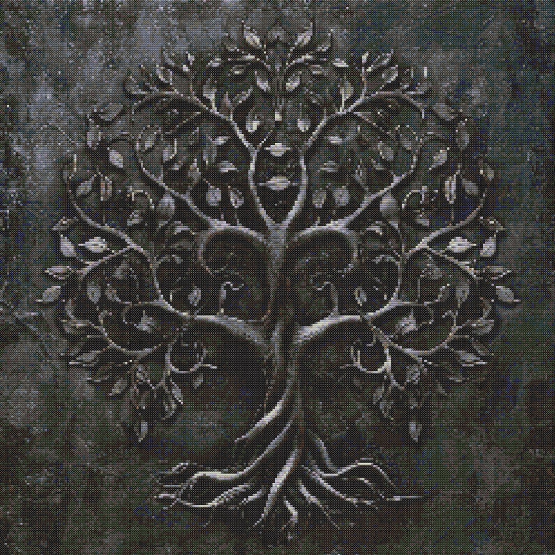 Gothic Tree of Life 10 Cross-stitch Pattern Digital Download - Etsy