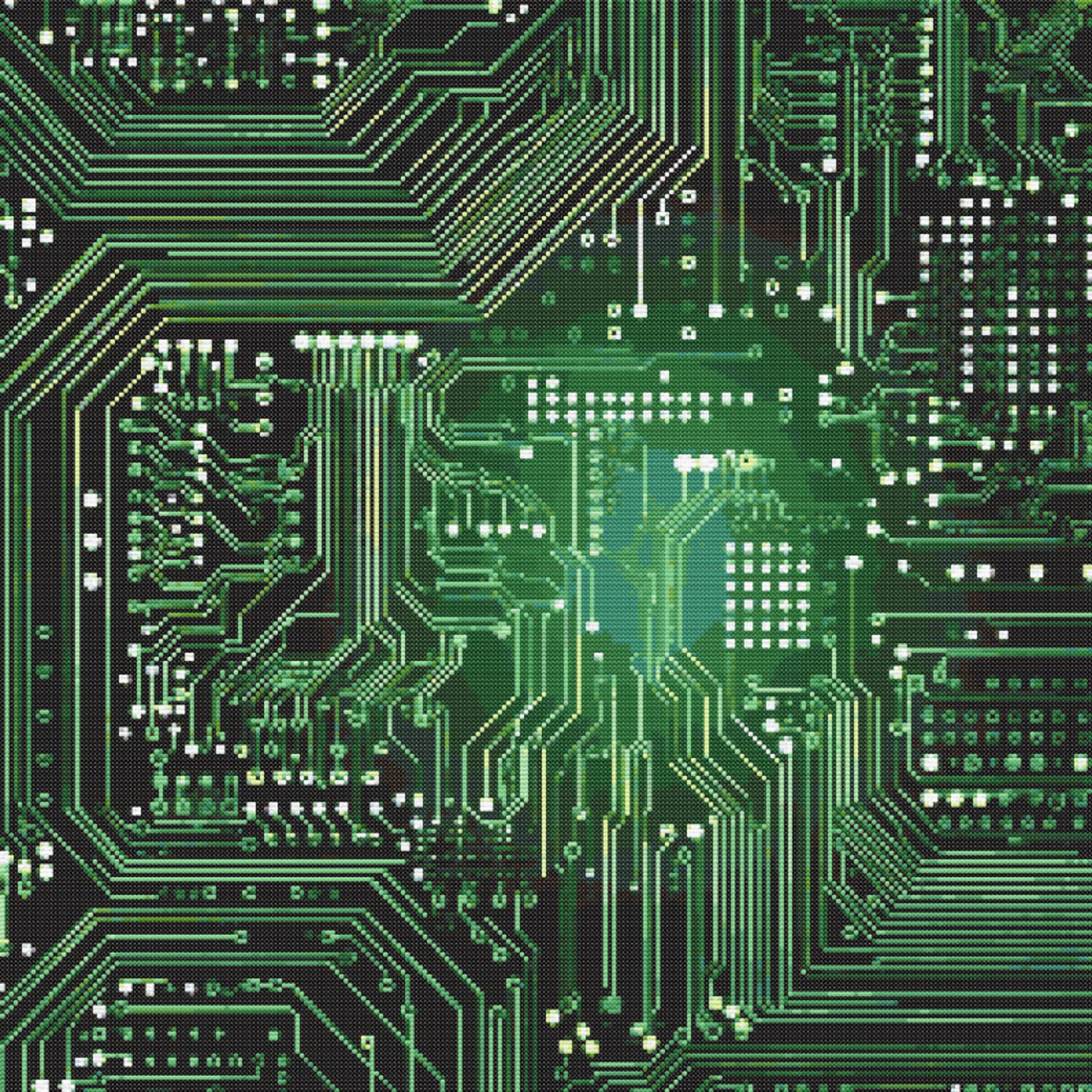 Printed Circuit Board 6 Cross-stitch Pattern Digital Download - Etsy