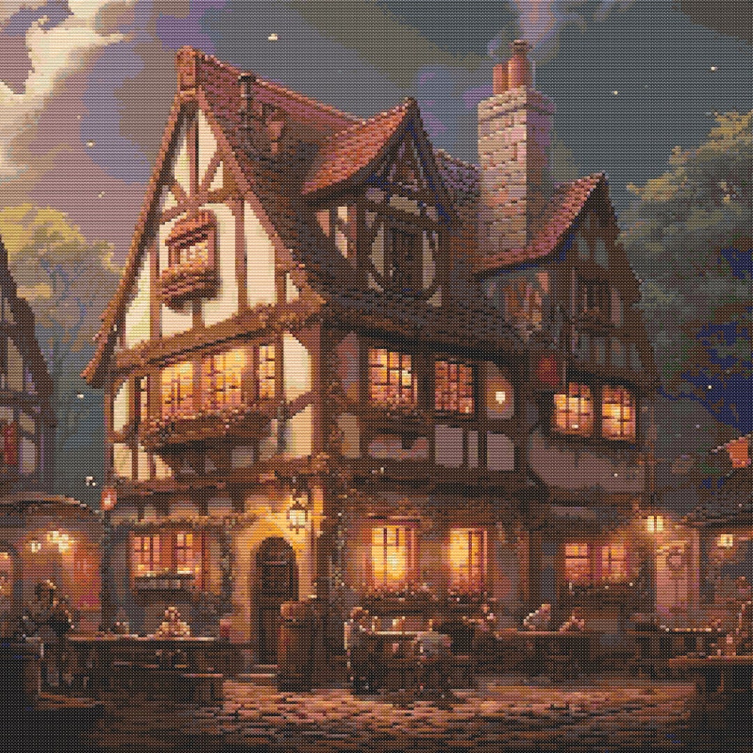 German Pub Oktoberfest 3 Cross-stitch Pattern Digital Download - Etsy