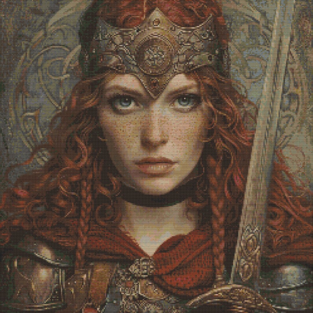 Boudica 1 Cross-stitch Pattern Digital Download - Etsy Boudica 1 Cross-stitch Pattern Digital Download - Etsy