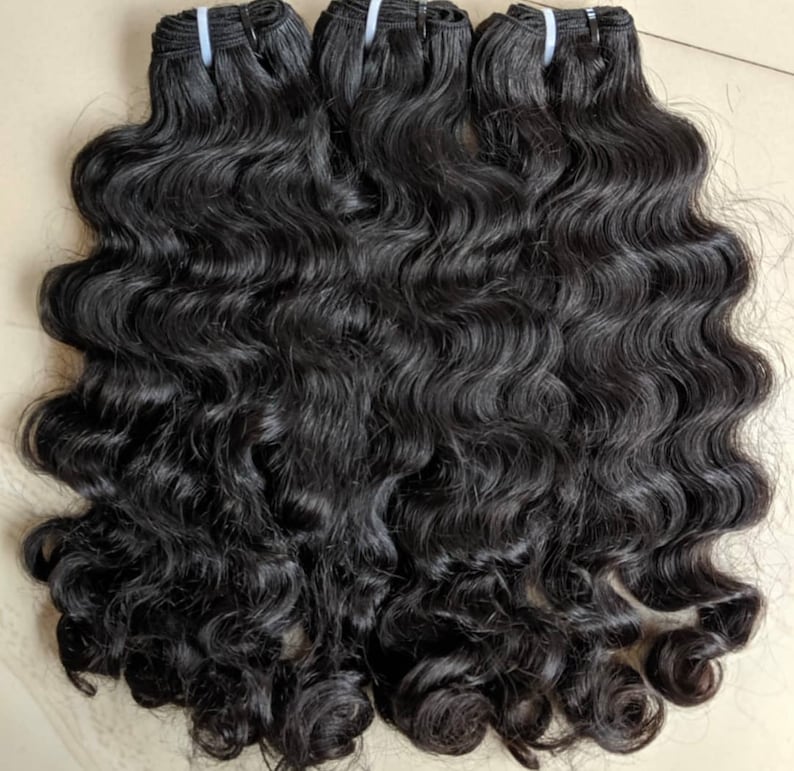 Raw Indian Natural Wave Bundles - Etsy