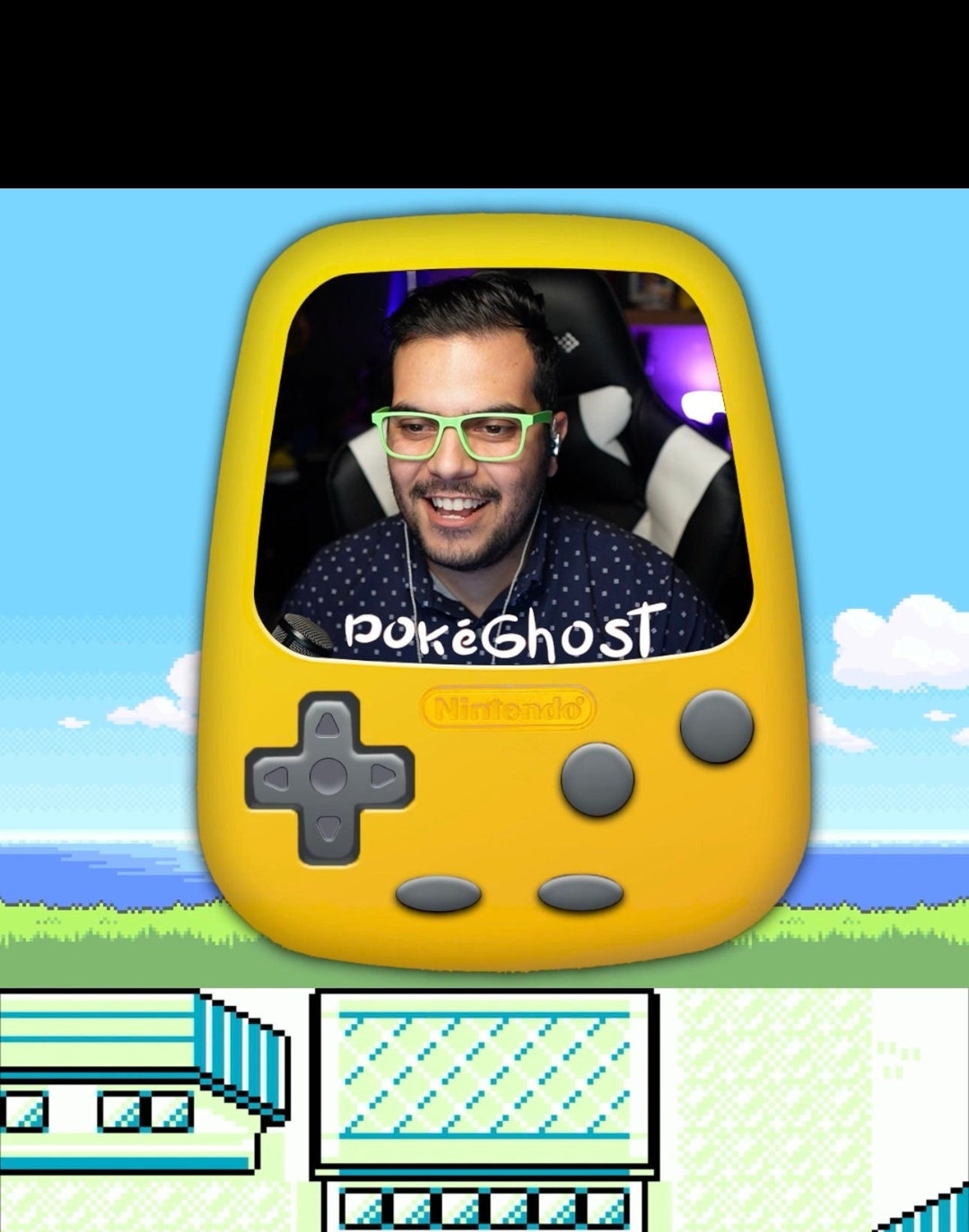 Customizable Pokemon Pikachu Webcam Border for Twitch, Youtube and More ...
