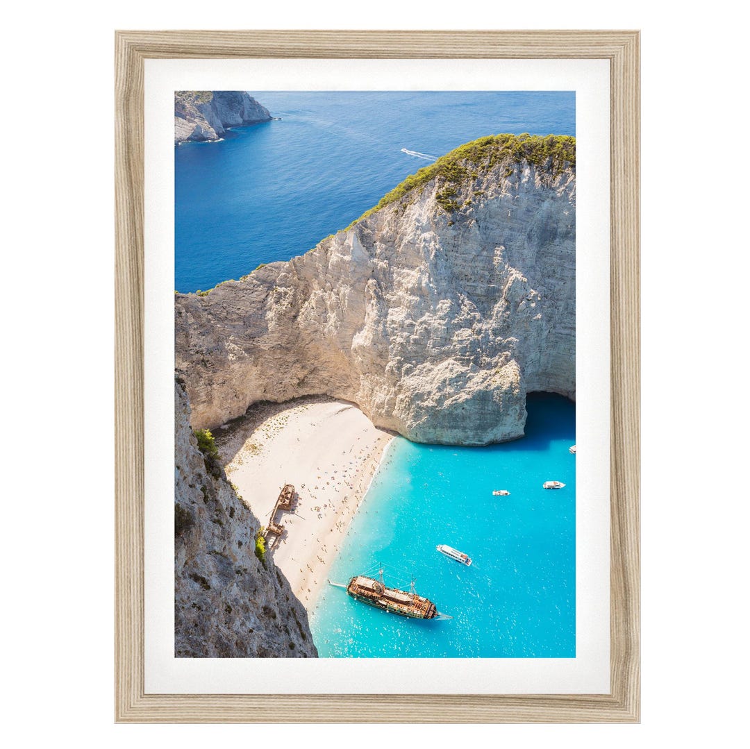 Shipwreck Beach, Zakynthos, Greece: Fine Art Photography Print - Etsy