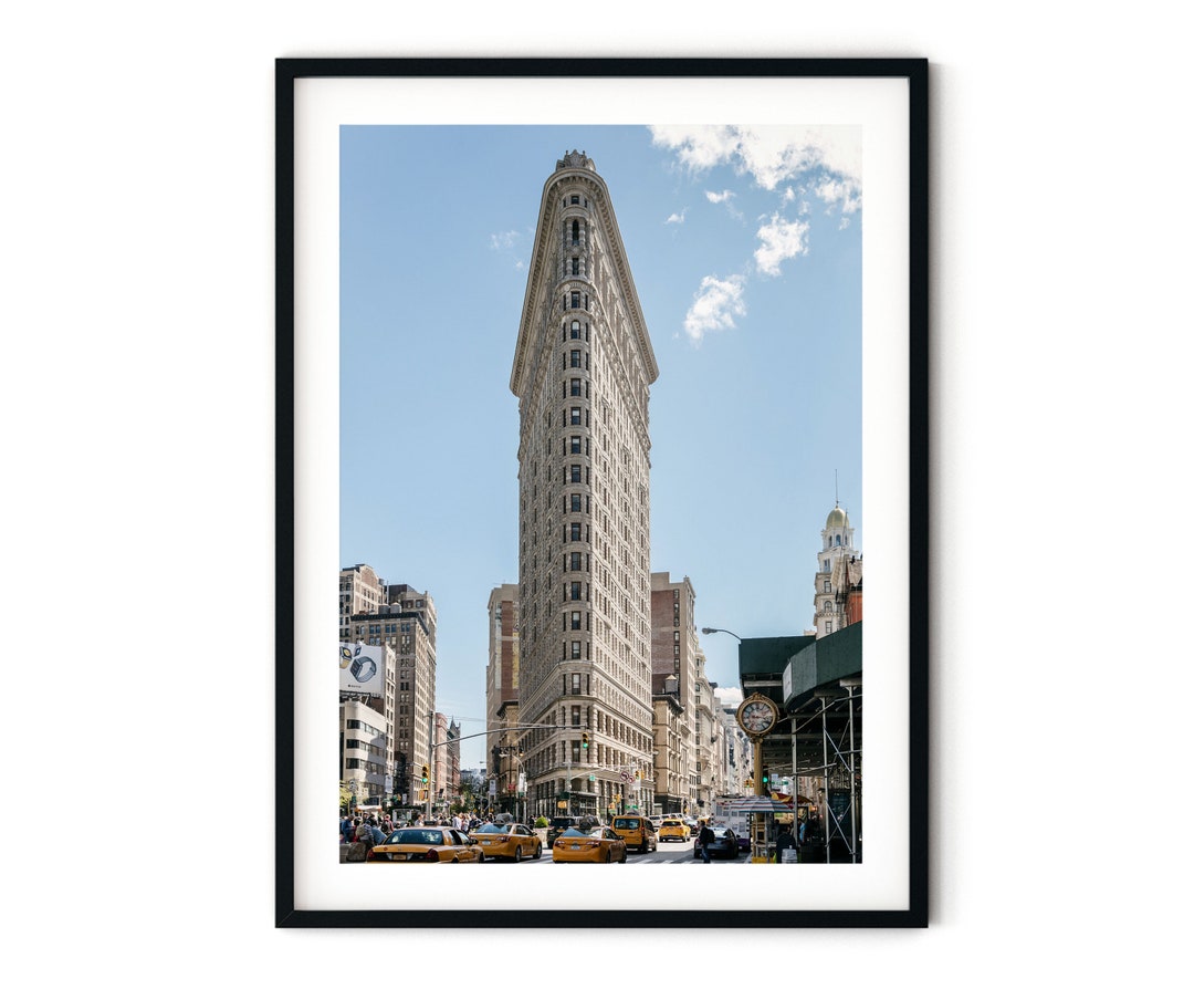 New York City Wall Art, Flatiron Photo, Manhattan Streets NYC Print ...