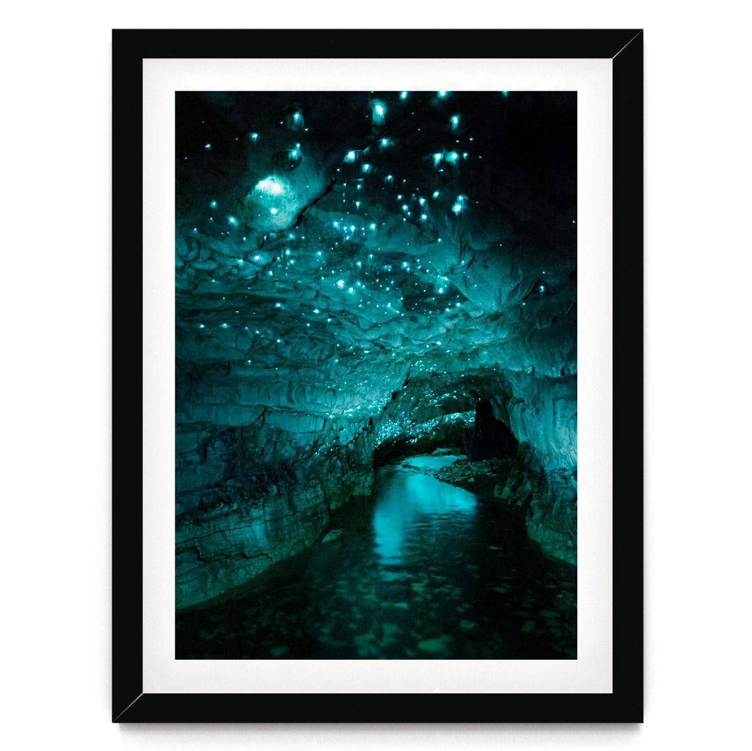 Waitomo Glowworm Cave Print: New Zealand Fine Art Photography - Etsy