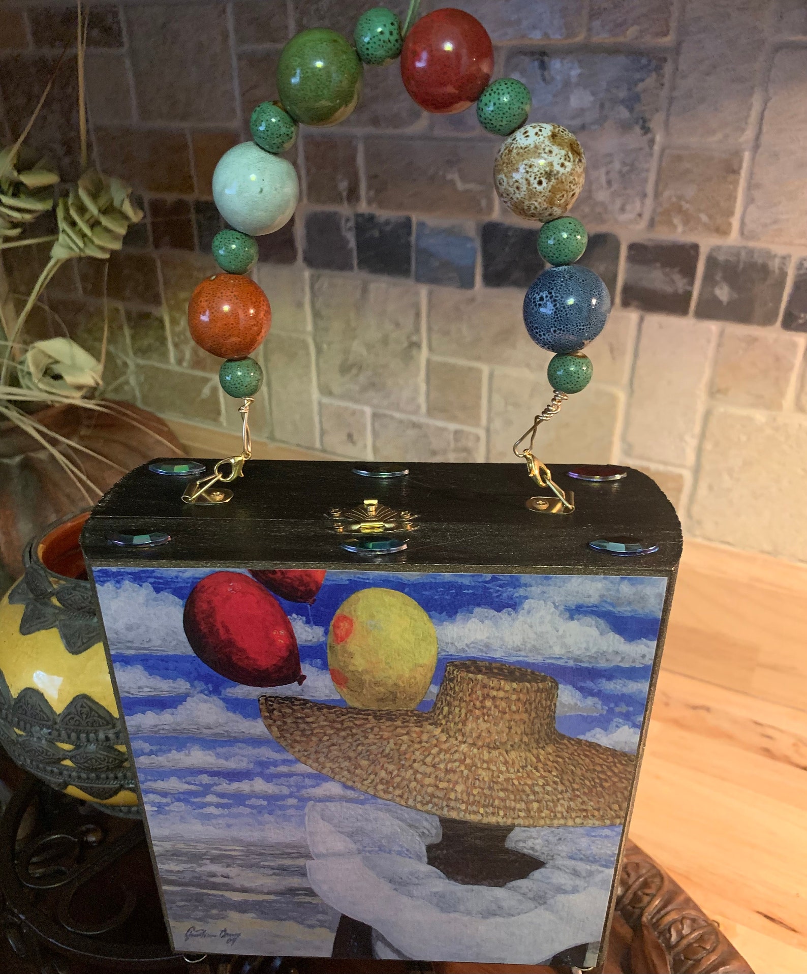 Jonathan Green Sweetgrass Balloon Lowcountry Lunchbox Purse - Etsy