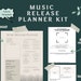 Music Release Planner Kit for Musicians (canva Template) - Etsy