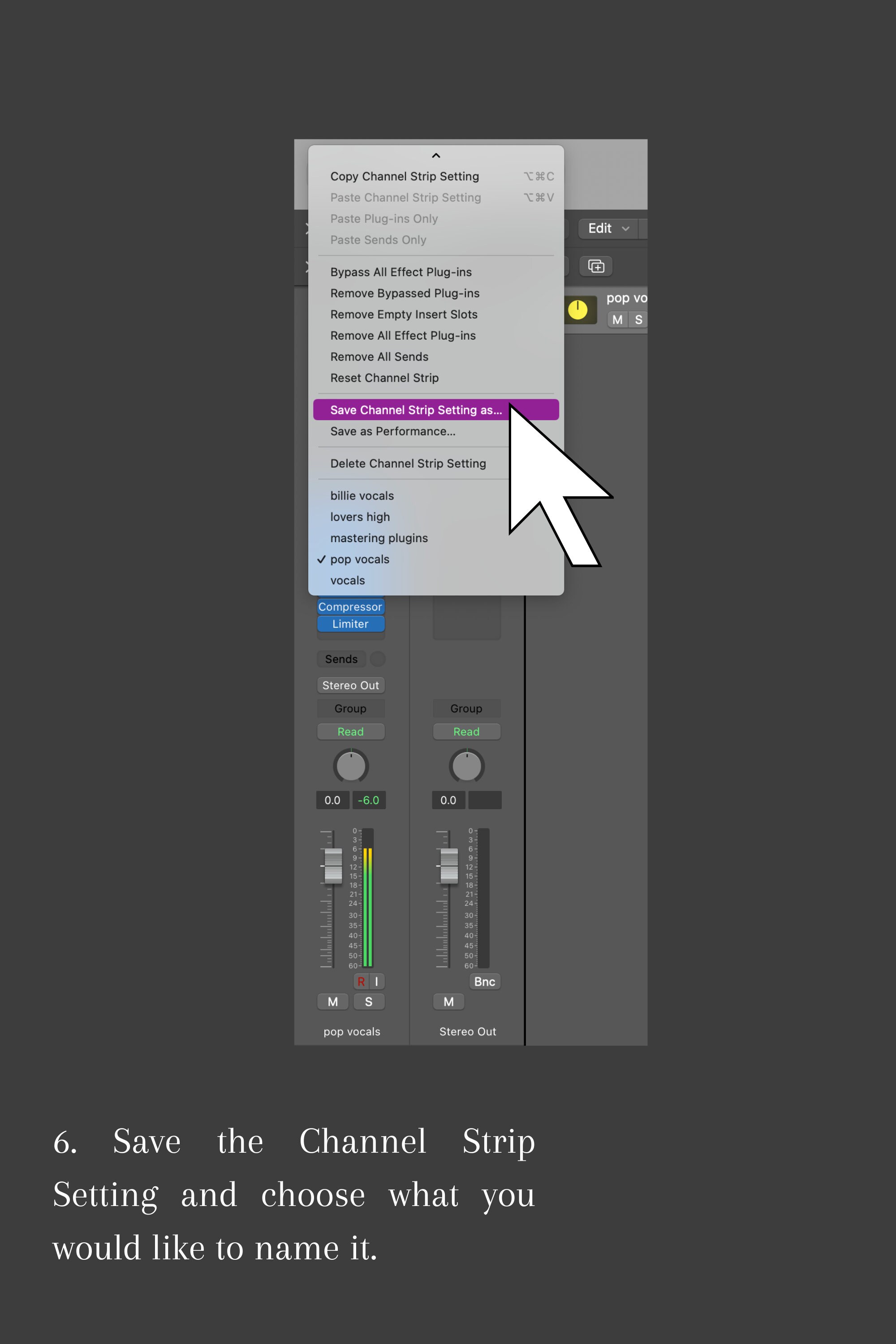 Logic Pro X Female Pop Vocals Template | Channel Strip Settting - Etsy
