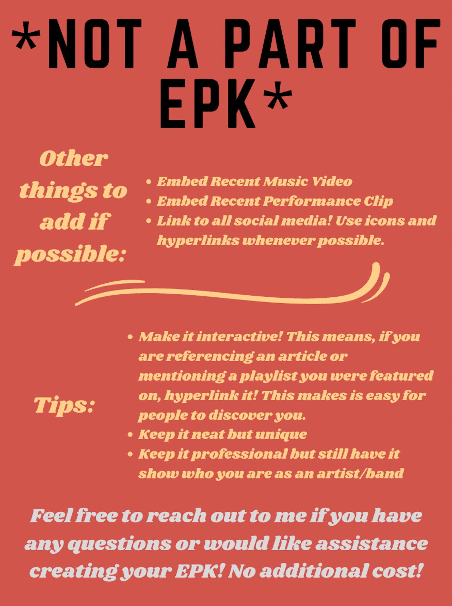 EPK Canva Template for Rock/alternative Artist | Electronic Press Kit ...