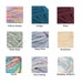 3 Color Block Blanket-choose Colors/size-handmade Soft Chunky Chenille ...