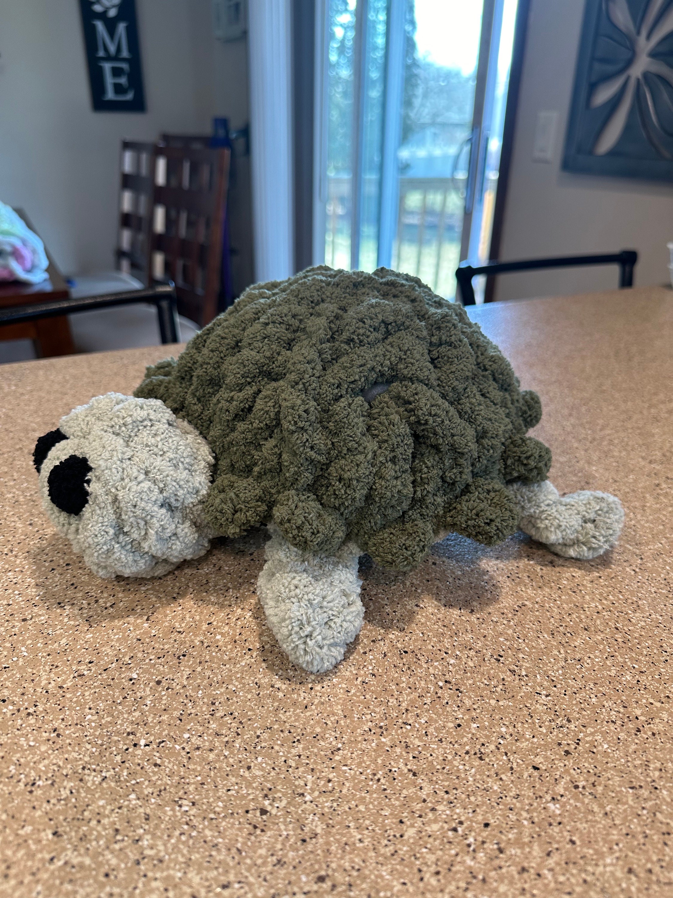 Turtle Chunky Knit Plushie, Multiple Colors, Stuffies, Plushie ...