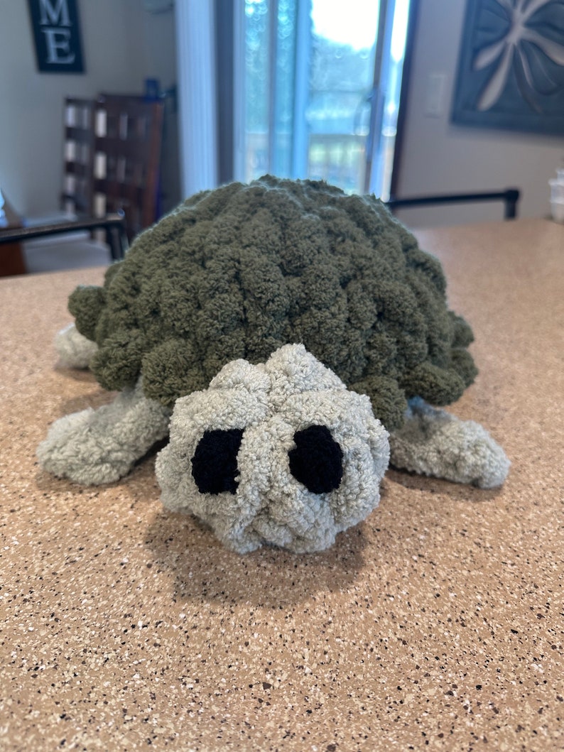 Turtle Chunky Knit Plushie, Multiple Colors, Stuffies, Plushie ...