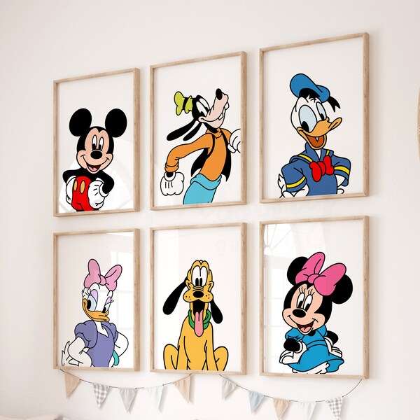 Mickey Mouse Room Decor (You'll Love) - Etsy