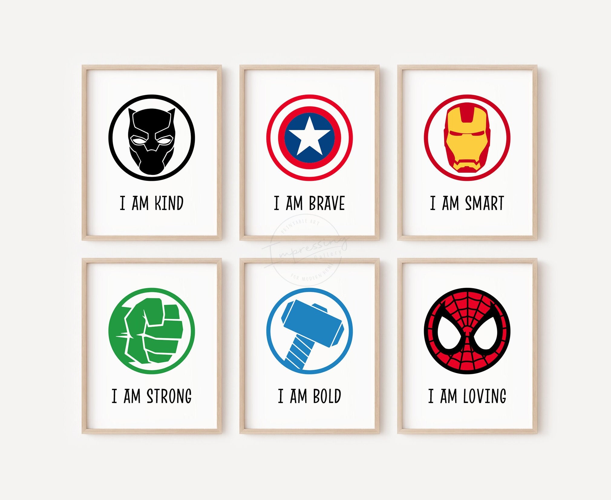 Marvel Superhero Logos Printable