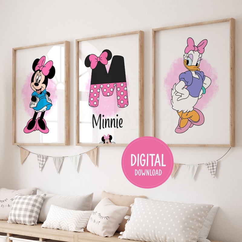 Minnie Mouse Room Decor - Etsy