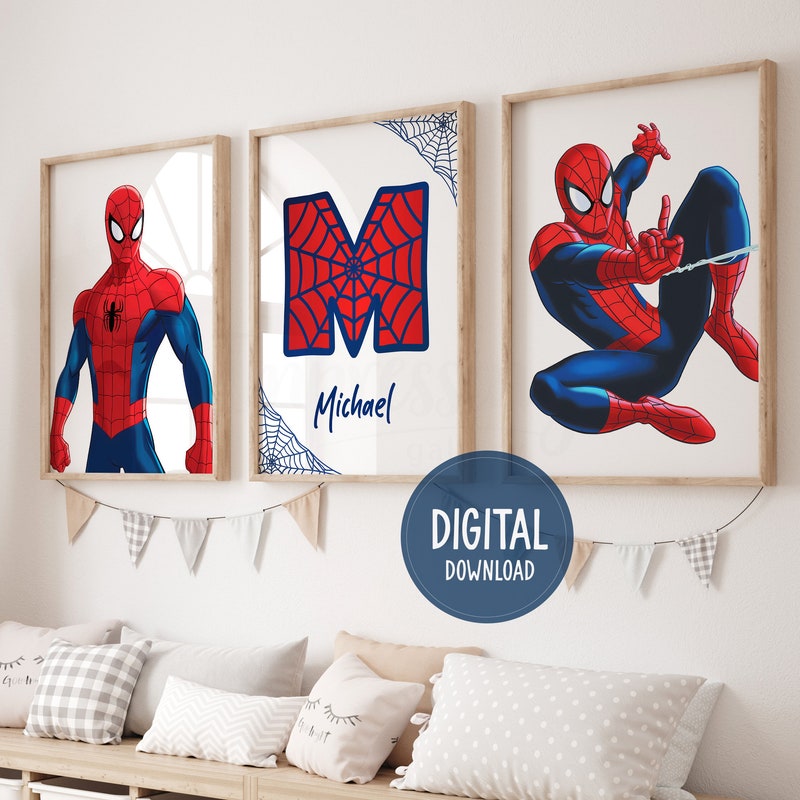 Spiderman Posters Print - Etsy