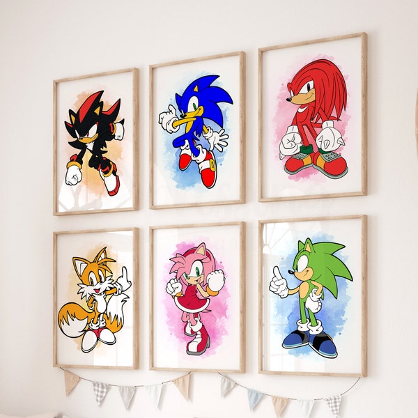 Sonic Poster - Etsy