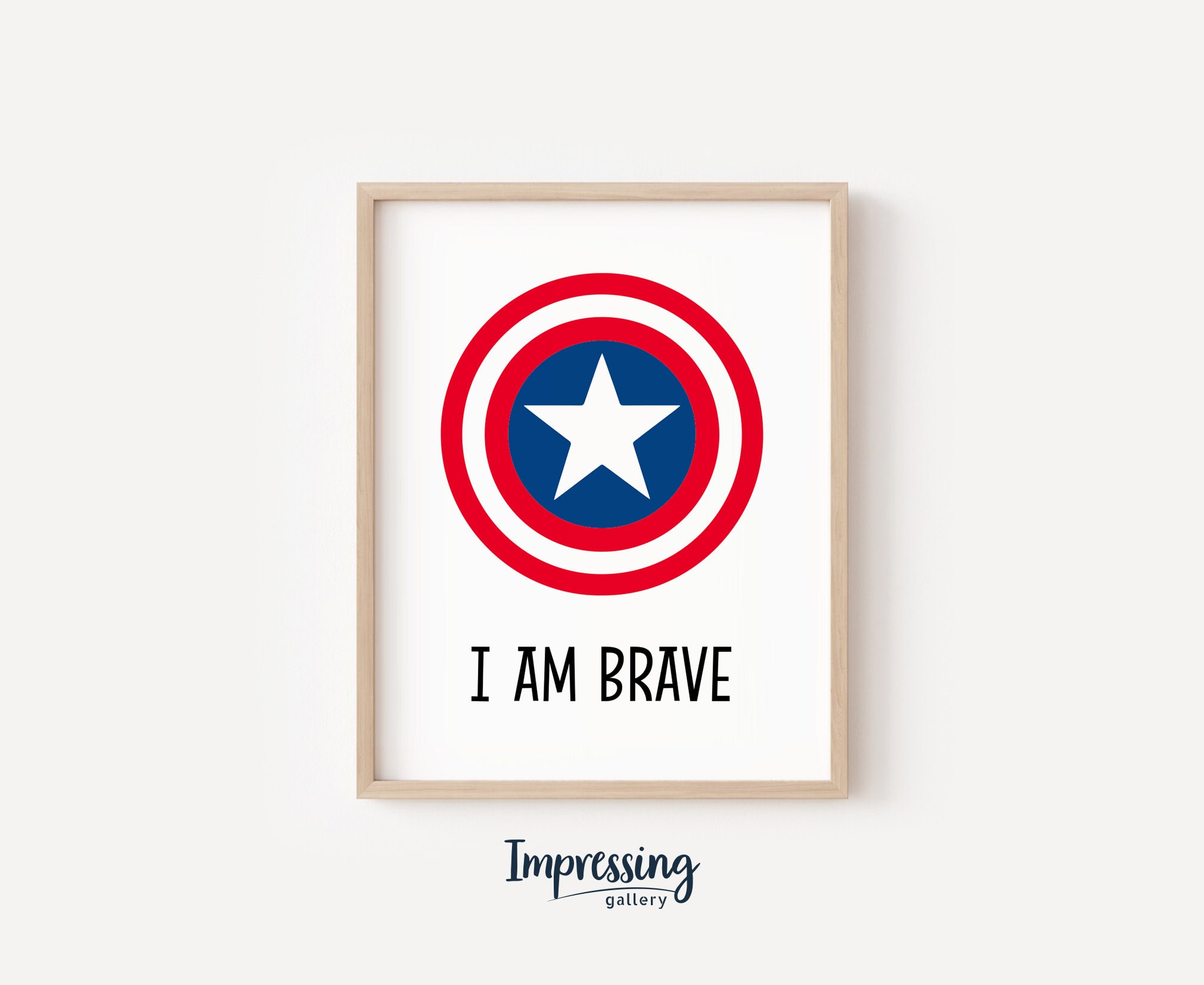 I Am Affirmations Superhero Set of 8 Superhero Wall Art - Etsy