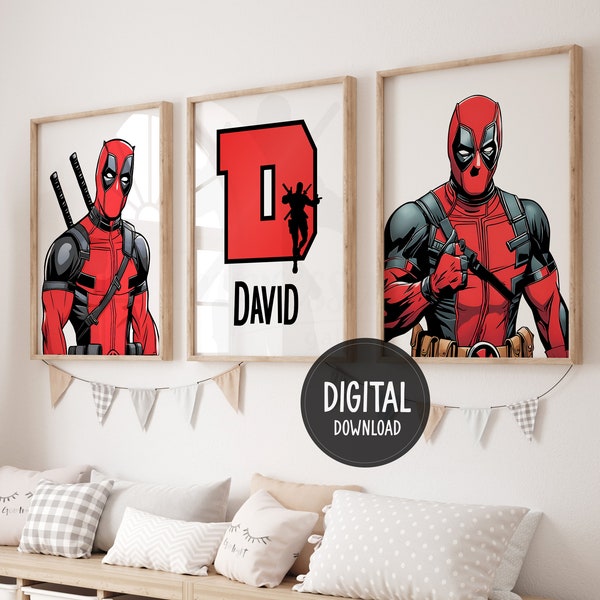 Deadpool Decor - Etsy