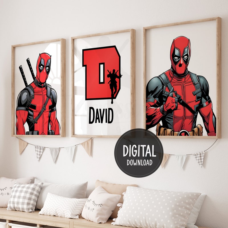 Deadpool Posters - Etsy