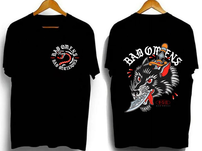 Fade Reaper Tee Bad Omens Shirt, Band Track List 2023 Merch The Concrete Forever Tour 2023 sold ...