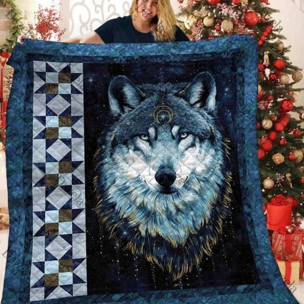 Wolf Quilt Pattern - Etsy