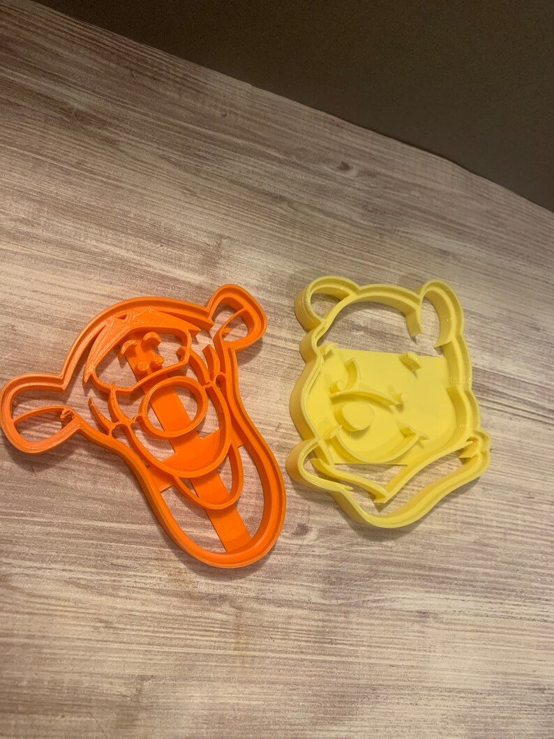 Winnie the Pooh and Tigger Cookie Cutter Set - Etsy Australia